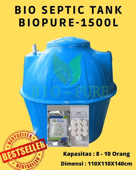 Bio Septic Tank Biofilter Biofill Biotech Sepiteng Biotank Septic Murah Lazada Indonesia