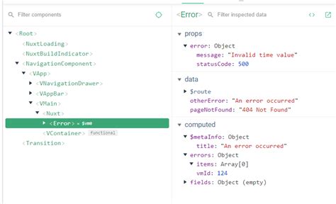 Vue Js Vuetify V Date Picker Error On Changing Calendar Type Stack Overflow