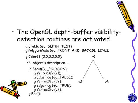 cg opengl surface detection illumination rendering models course 9 ppt