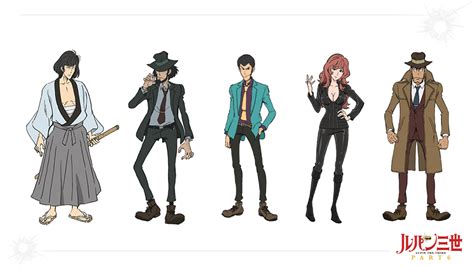 Arsene Lupin Iii Ishikawa Goemon Xiii Jigen Daisuke Mine Fujiko