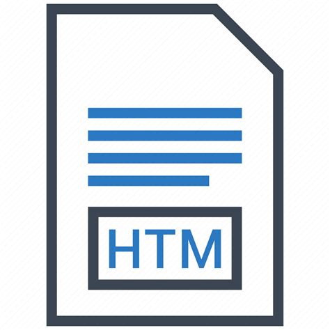 Document Extension File Htm Icon Download On Iconfinder