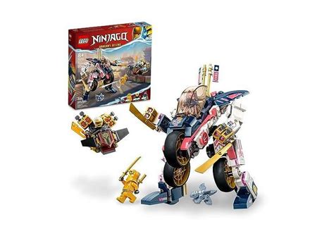 LEGO Set Ninjago 71792 Mota de Corrida Transformavel em Mech da 384 peças com o Melhor Preço é