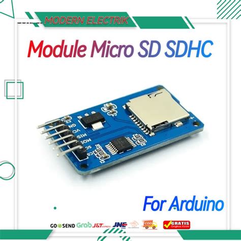 Module Micro Sd Sdhc Card Reader Arduino Lazada Indonesia