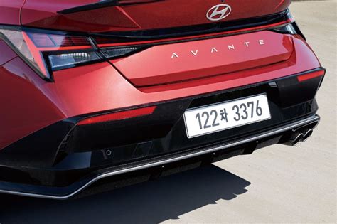 친환경과 고성능 감성의 공존 아반떼 N 라인 특징은