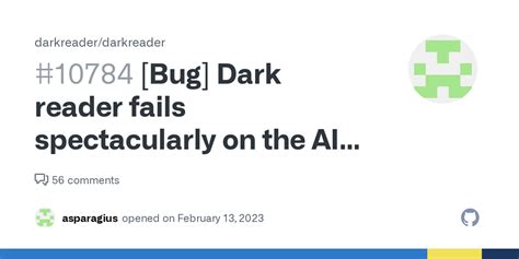 Bug Dark Reader Fails Spectacularly On The Ai Powered Bing Chat Pages · Issue 10784