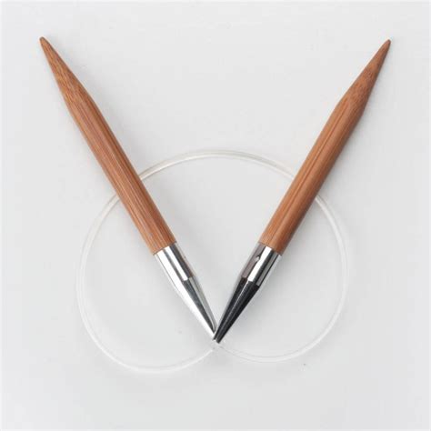 Chiaogoo 9 Inch Bamboo Circular Knitting Needles Tip Sizes Us To Us 9