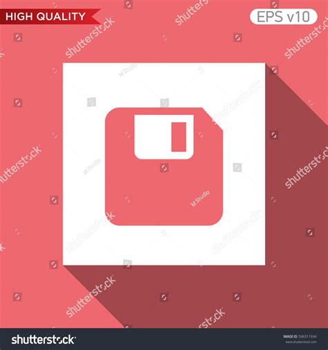 Save File Icon Button With Save File Icon Royalty Free Stock Vector