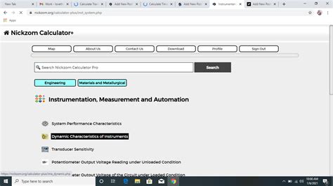 How To Calculate And Solve For Static Sensitivity First Order