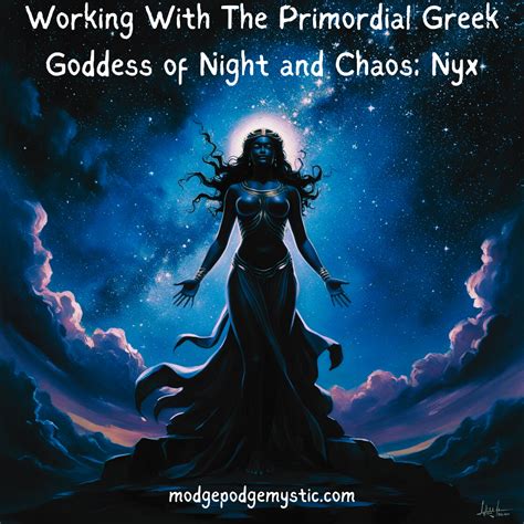 Working With The Primordial Greek Goddess Of Night And Chaos Nyx