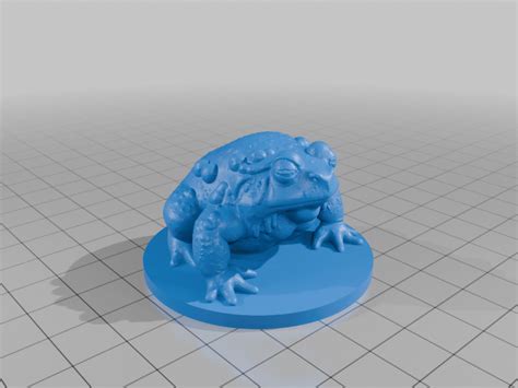 🐸 Giant Toad Collection Dnd Ttrpg ・free Stl File For 3d Printing・cults