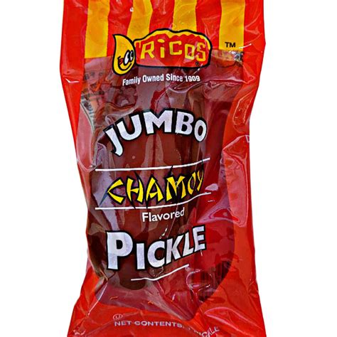 Jumbo Pickle Chamoy Cetriolo Rosso Piccante American Crunch
