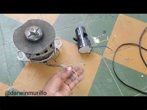 Como Conectar Motor De Lavadora De 3 Cables Youtube