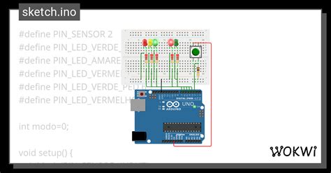 SemÁfaro Inteligente Wokwi Esp32 Stm32 Arduino Simulator
