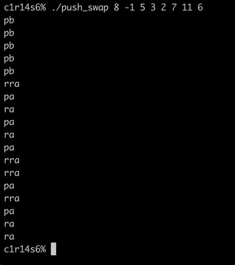 GitHub Pgomez A Push Swap This Project Will Make Us Sort Data On A Stack With A Limited Set