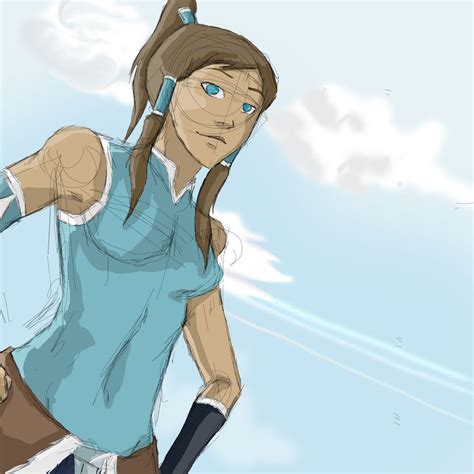 Korra Sketch By Tylee Fan On Deviantart