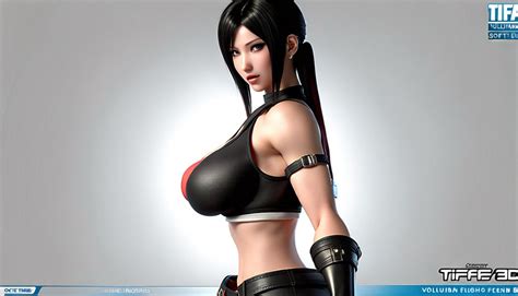 Tifa Extremely Large Breasts Inflation Soft Flesh By