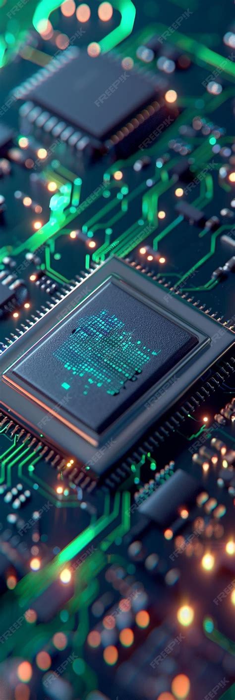 Premium Photo Modern Cpu Microchip With Rgb Fan View Of Advanced Gpu Chip