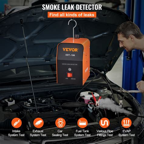 Vevor Automotive Smoke Leak Detector Smoke Machine Tester Evap Fuel