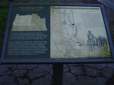 The Applegate Trail ~southern Route To Oregon~ Oregon Historical