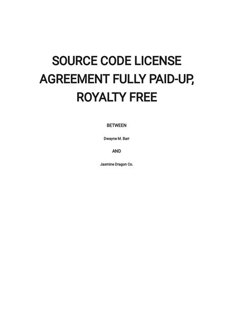 Shareholders Agreement Template