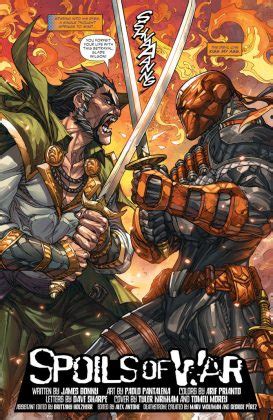 Reseña De Cómic Deathstroke El Asesino De Dioses