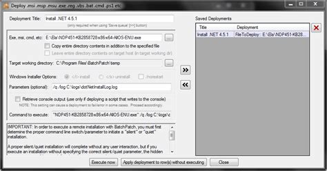 Remotely Installing Net 451 On Windows 7 And Windows Server 2008r2
