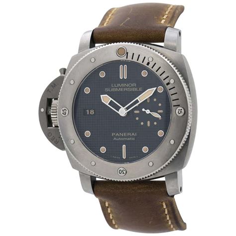 Panerai Luminor Submersible Pam00569 Titanium 3 Days Left Handed