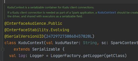 kudu spark kuducontext validclassexception 解决 pme blog