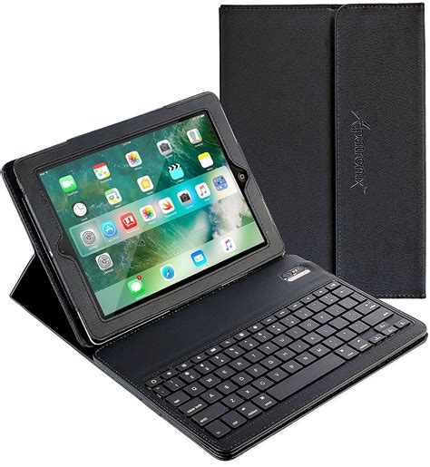 Ipad Keyboard Leather Case Alpatronix Kx Portable Protective Folio Bluetooth Keyboard