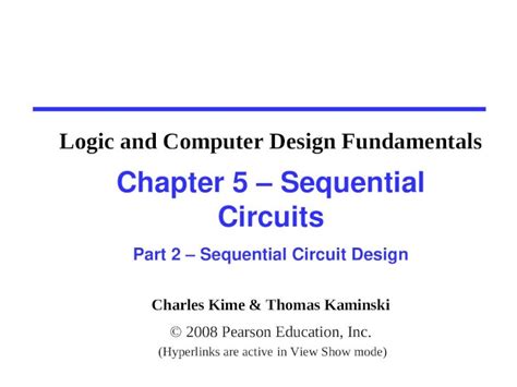 Ppt Unit 5 Part 2 Sequential Circuit Design Dokumentips