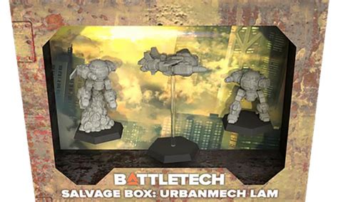 ICv2: New 'BattleTech' Miniatures Set Heads to Retail