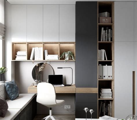 ДИЗАЙН СТУДИЯ А Б Дизайн офисного интерьера Современные домашние офисы Комната для мальчика