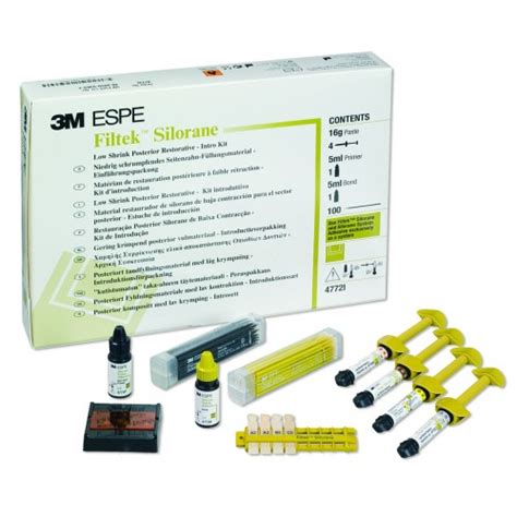 Filtek Silorane Intro Kit Jeringas Filtek Silorane 3m Espe