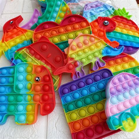 20 Unidades De Popt It Fidget Toys Produtos Elo7