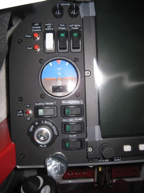 Es Vans Rv 14a Avionics Starter Switch Wires And Installed