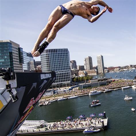 The Return Of Red Bull Cliff Diving World Series Caught In Southie