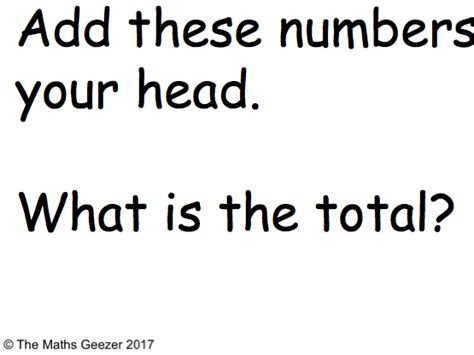 add up numbers 1 teaching resources