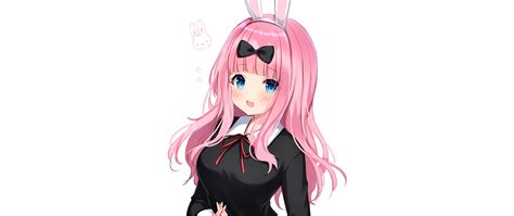 Chika Fujiwara Wallpaper 4k 5k Anime Girl White Background