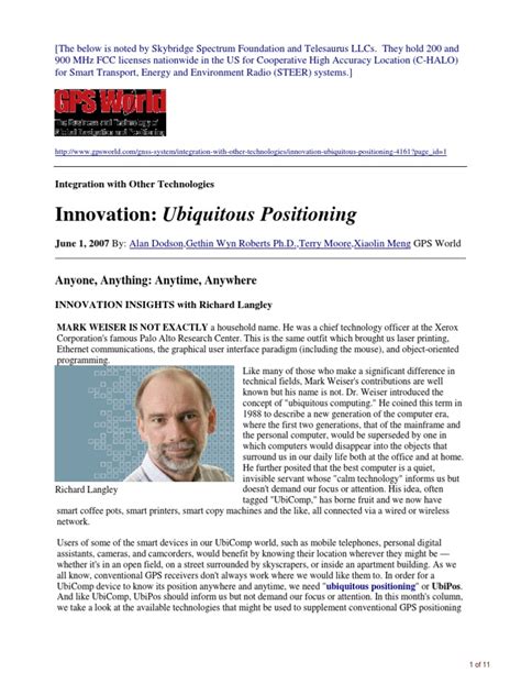 Sky Tel Ubiquitous High Accuracy Location Gnss N Rtk