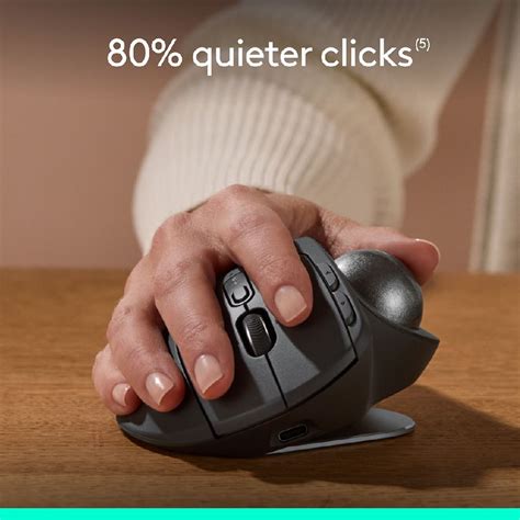Logitech Mx Ergo S Trackball Graphite Officeworks
