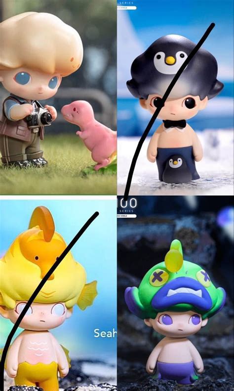 Popmart Dimoo Dating Jurassic World Aquarium Growth Recorder Penguin