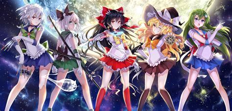 Touhou Project X Sailor Moon Пикабу