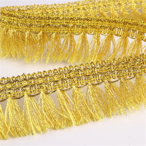 Gold Tassel Fringe