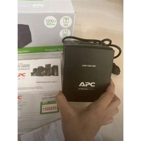 Jual Stabilizer 1200va Merk Apc By Schneider Shopee Indonesia