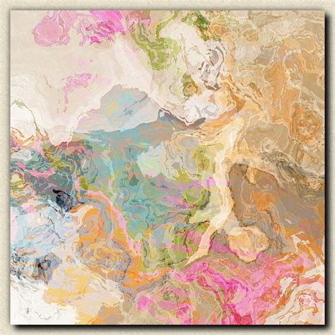 Pastel Abstract Art Etsy