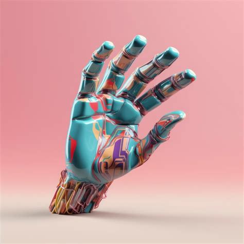 Premium Ai Image A Human Arm Reaching Through An Frame And Coming Out
