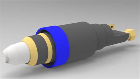 autodesk inventor 3d cad model of straight torch thousands of free