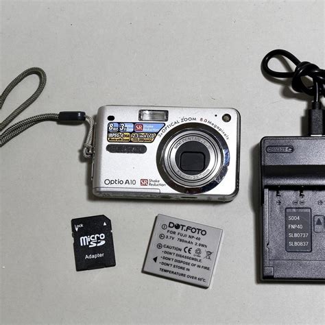 Pentax Optio A10 Digital Camera With Rechargeable Depop
