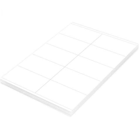 Buy Fis Multipurpose Self Adhesive White Labels 105 X 99mm Fsla6 2