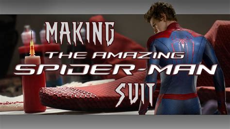 Making The Amazing Spider Man Suit Part 1 Youtube